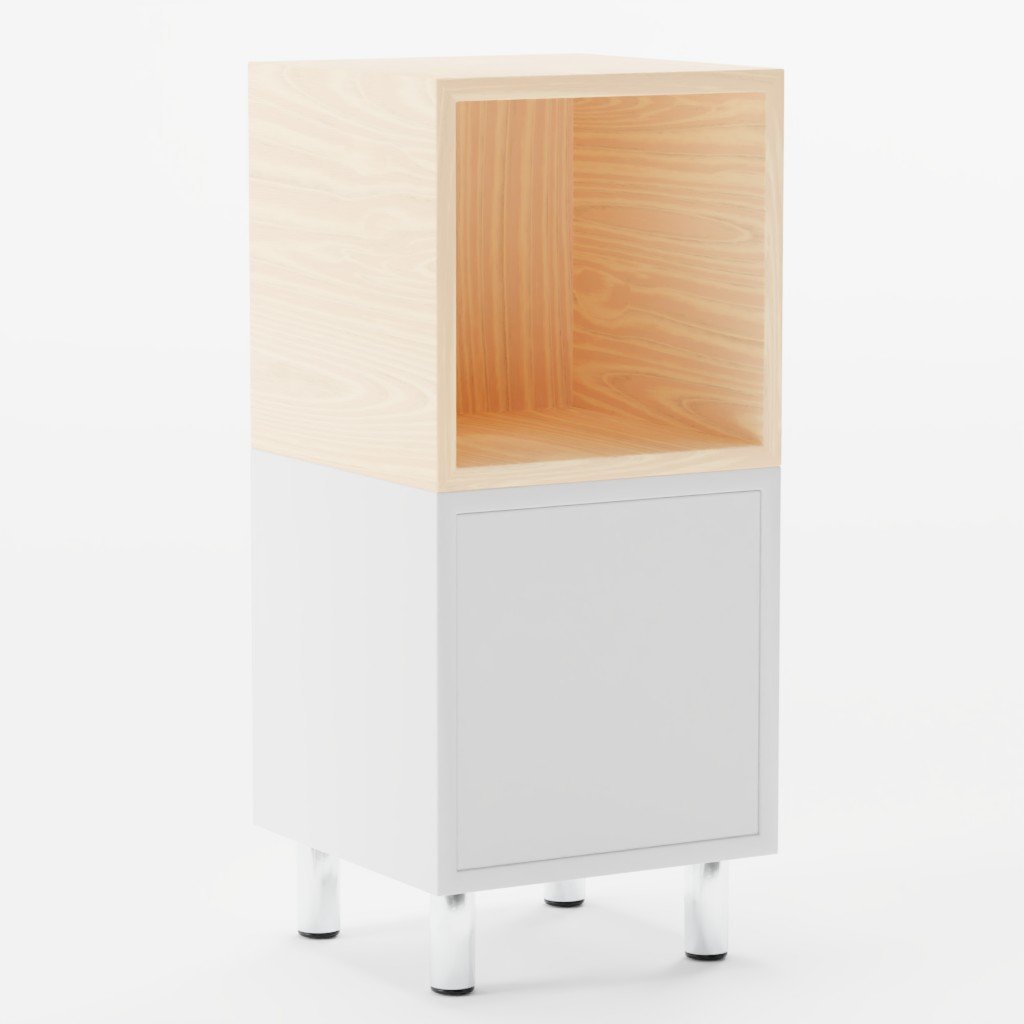 Eket lockers ikea | FREE Wardrobes models | BlenderKit