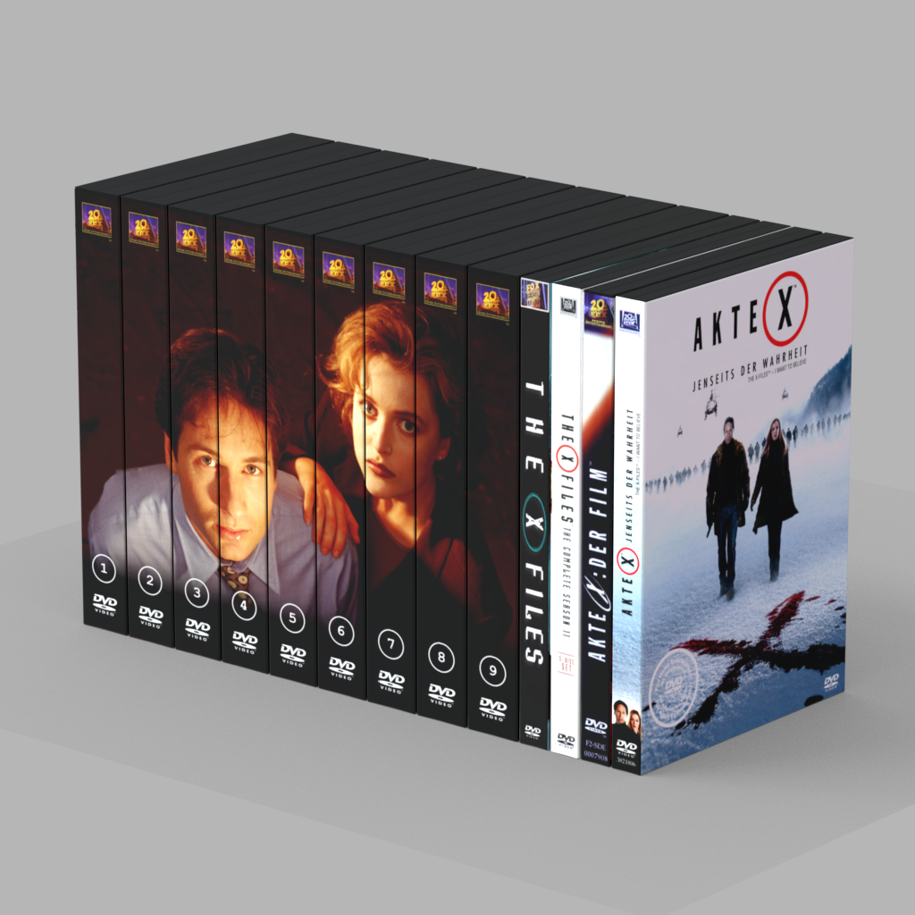 The X-Files / Akte X Series + Movies | FREE Video devices models ...