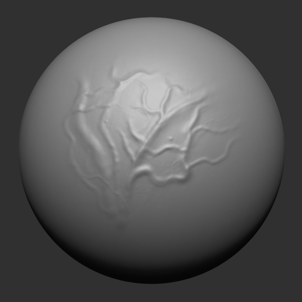 NS Veins thick complex | human brushes | BlenderKit