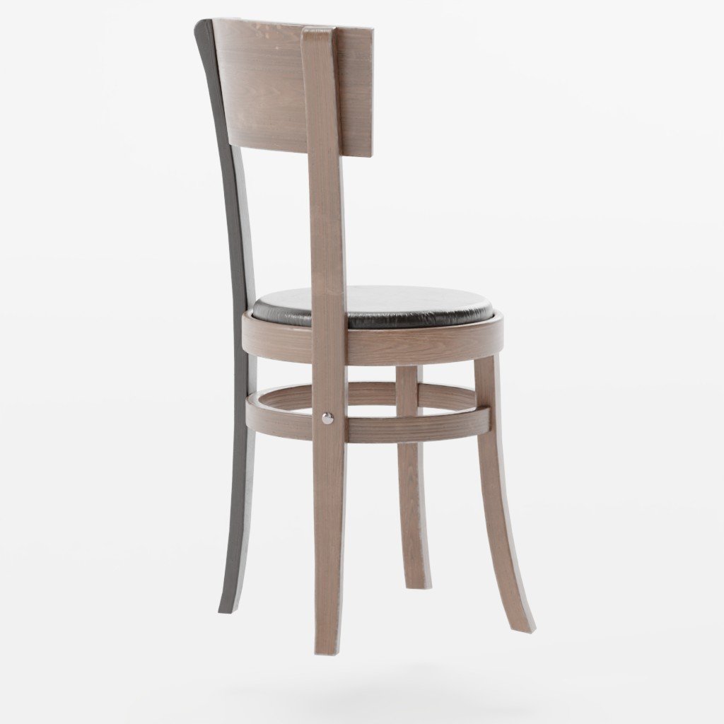 Vintage Bar Chair | Bar chairs models | BlenderKit