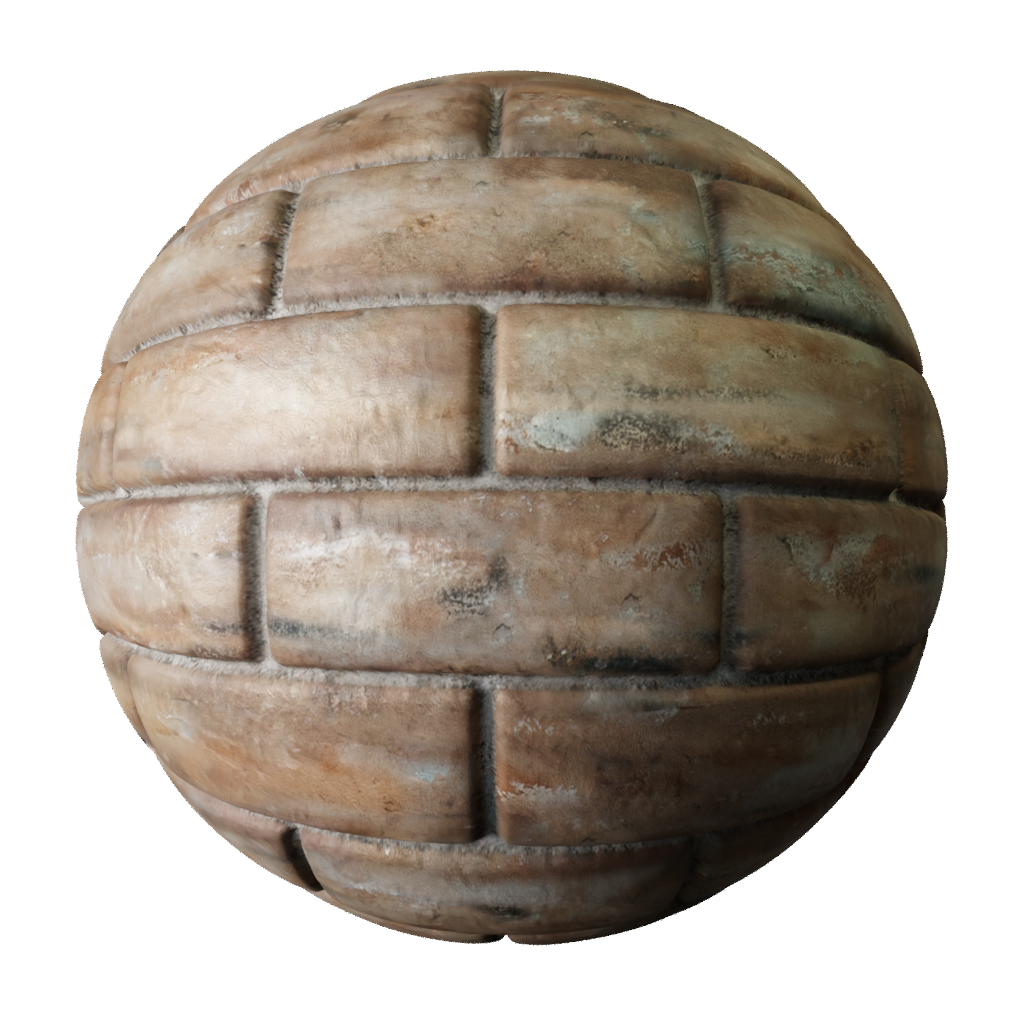 Bricks 18 | FREE bricks materials | BlenderKit