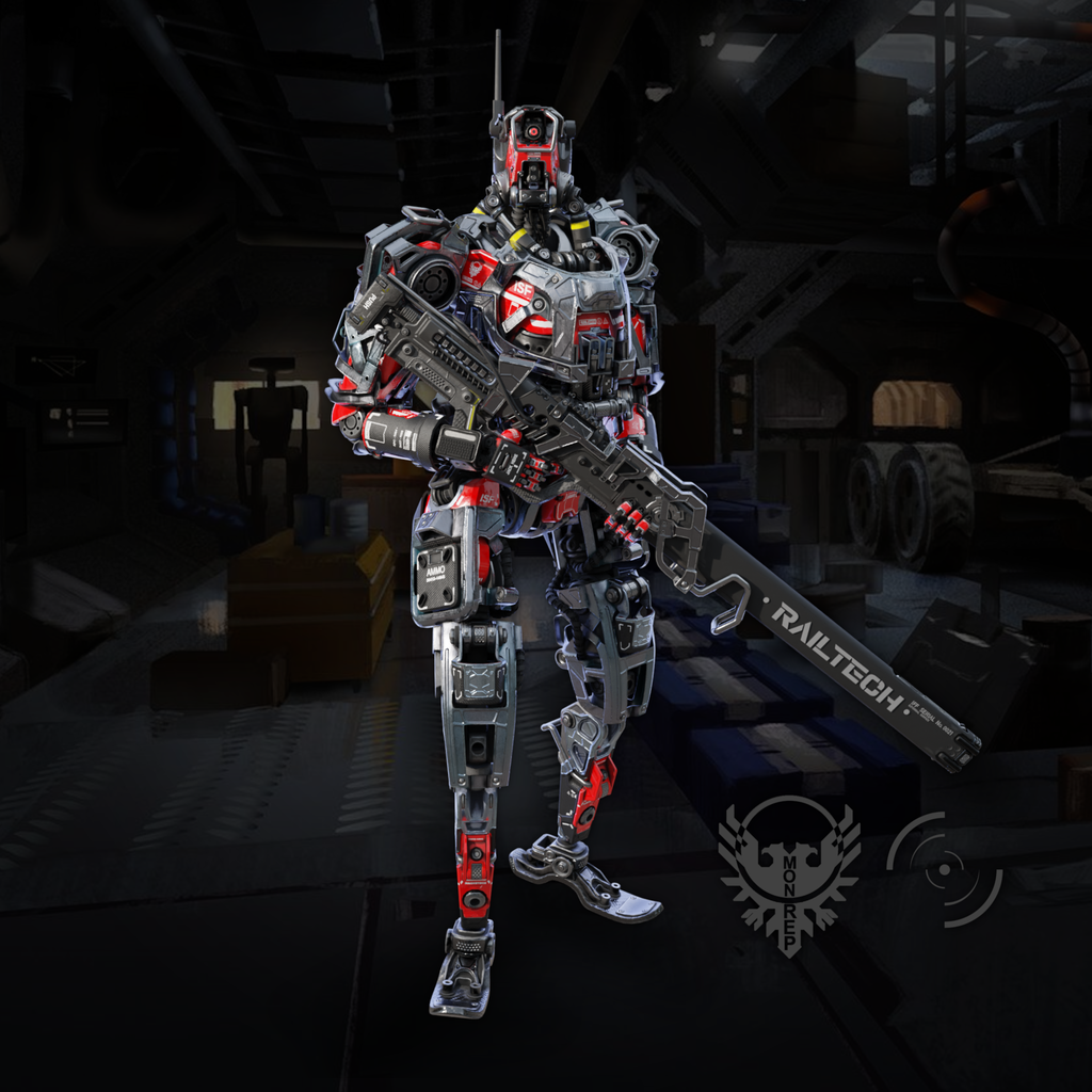 ISF Patrol Droid | FREE 3D Humanoids models | BlenderKit