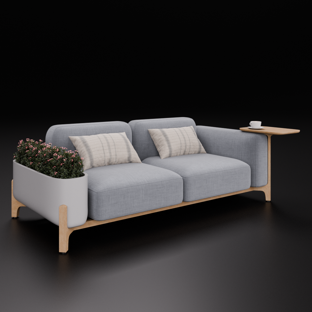 Sofa Sabot | Sofas models | BlenderKit