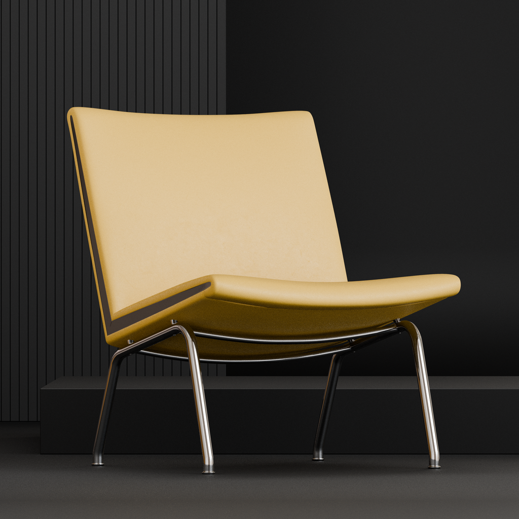 CH401 Lounge Chair Leather Thor 325 | Chairs models | BlenderKit