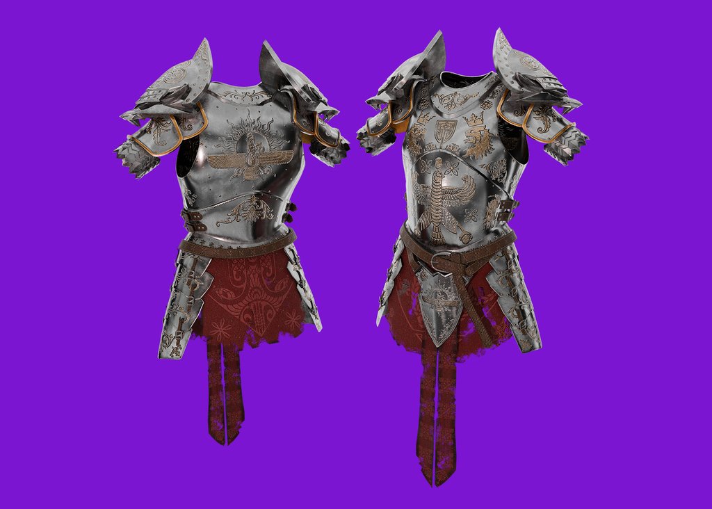 Warrior armor | Architecture models | BlenderKit