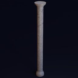 Column-03 | FREE Molding / Carving models | BlenderKit