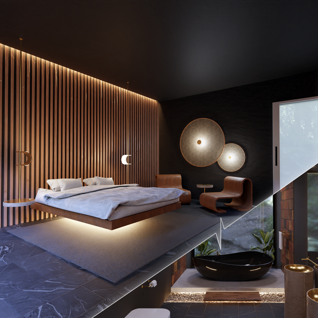 Modern Loft Apartment | FREE 3D Indoor scenes | BlenderKit