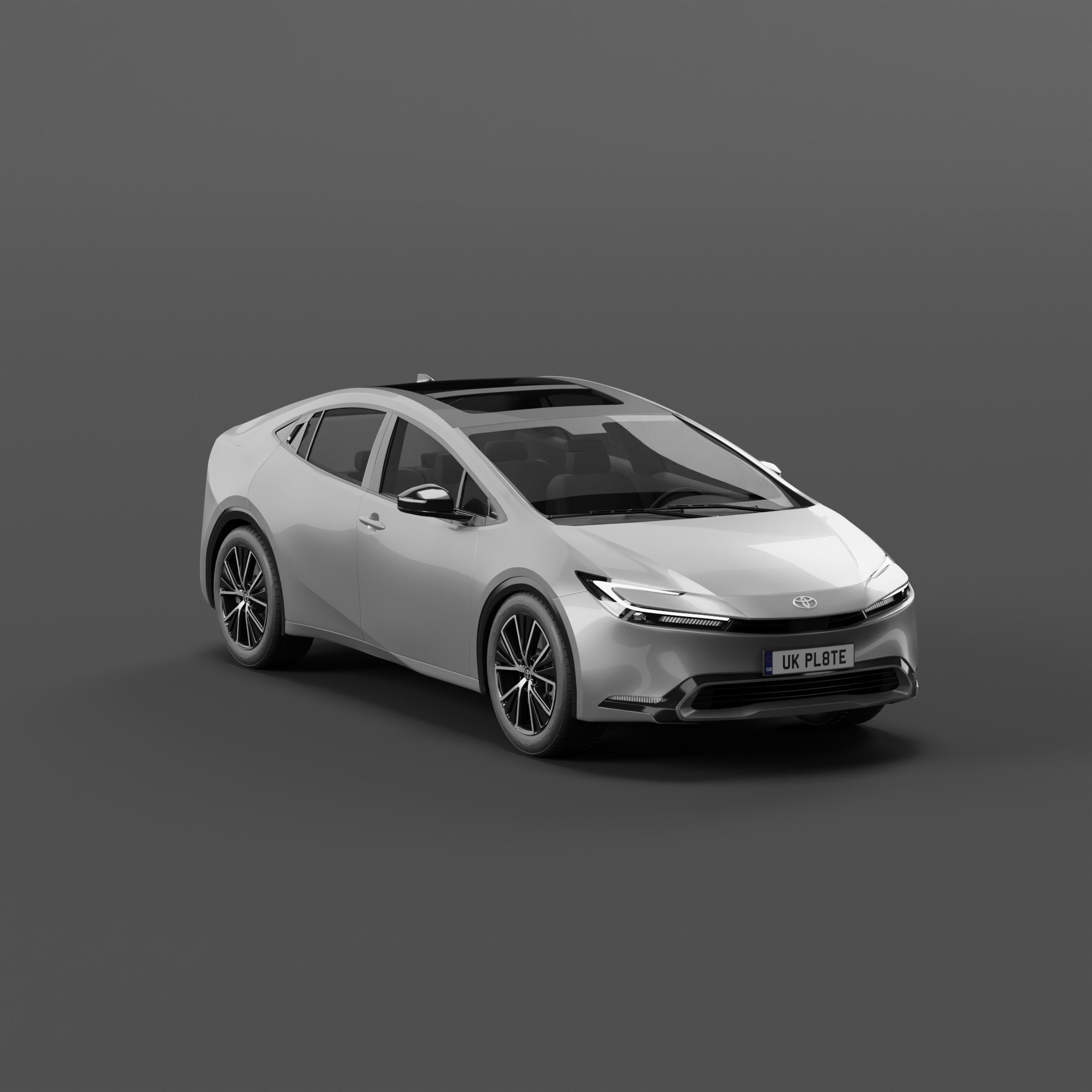 Toyota Prius | Modern Cars models | BlenderKit