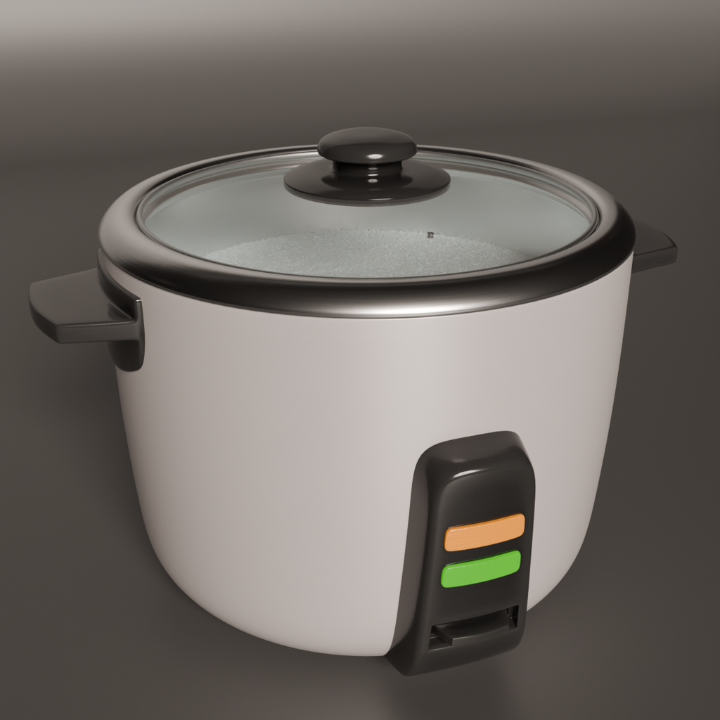 Rice Cooker | FREE Home Appliances models | BlenderKit