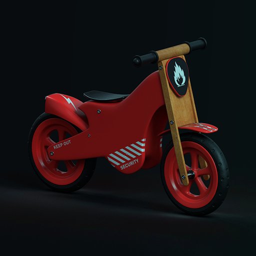 Mini Moto Toy | FREE Sport models | BlenderKit