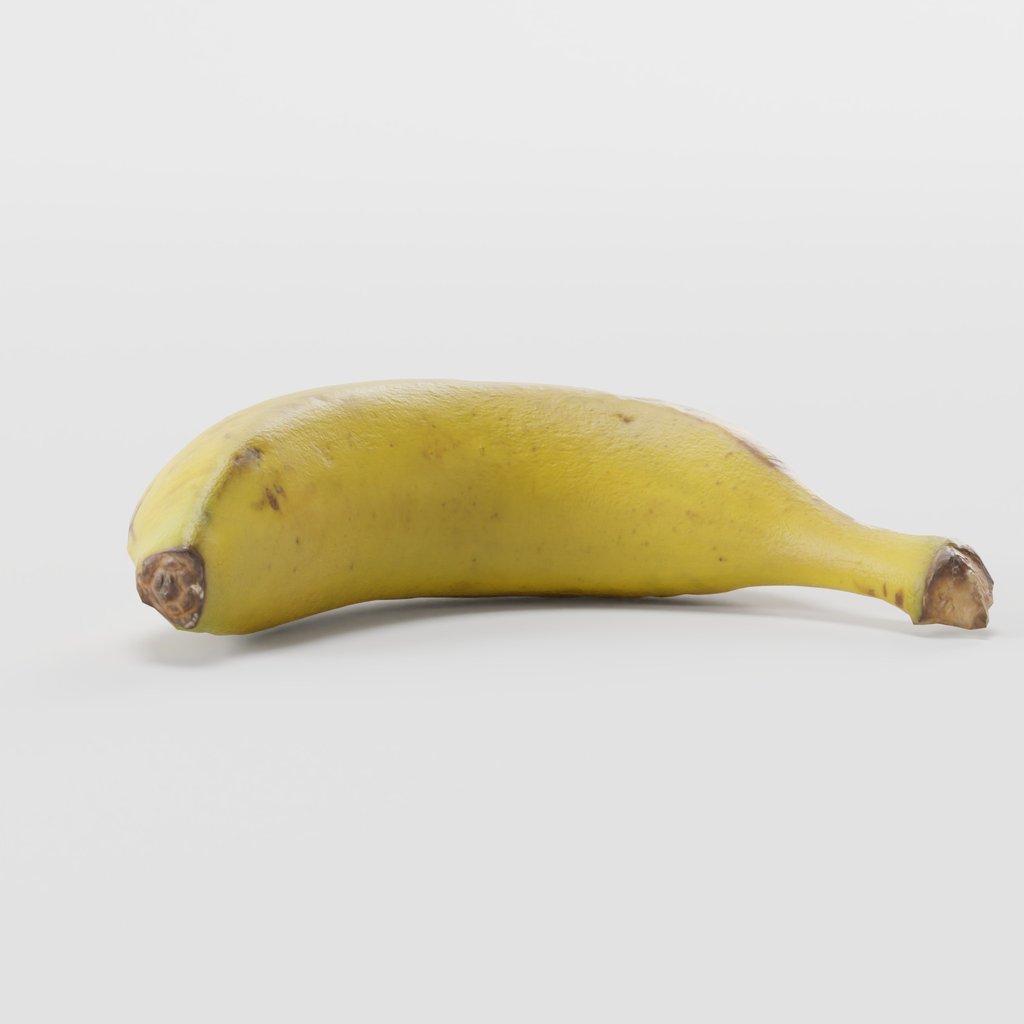 Banana | Fruit & Vegetables models | BlenderKit