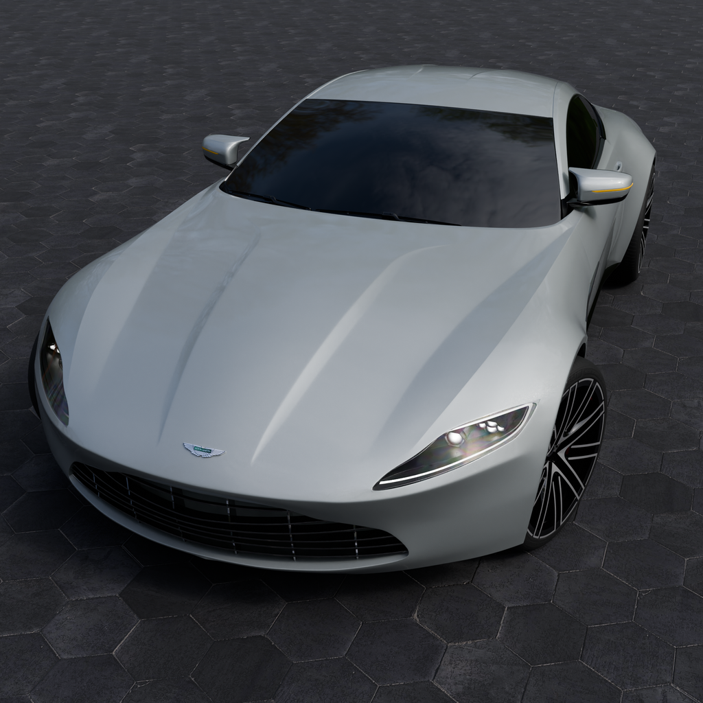 Aston-Martin-DB10(Riggef) | Luxury Cars models | BlenderKit