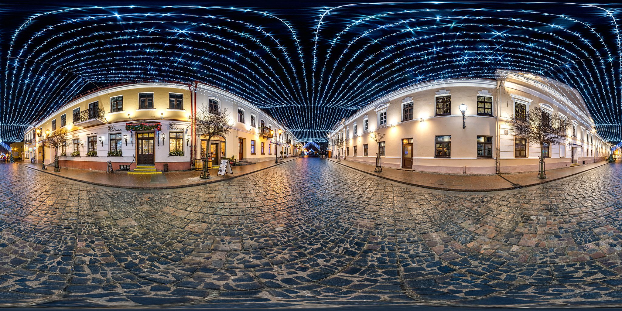 Street at night | FREE Nighttime Environments HDRis | BlenderKit