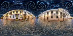 Street at night | FREE 3D Nighttime Environments HDRs | BlenderKit