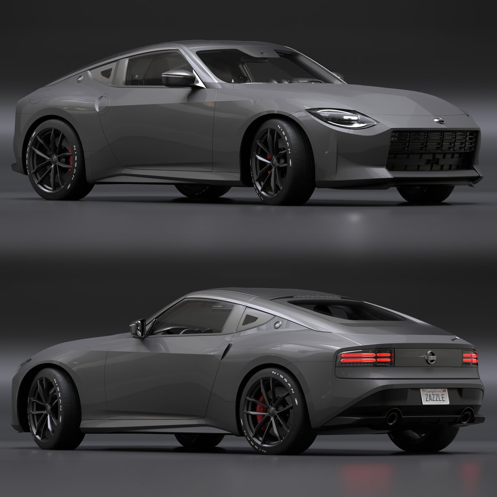 Nissan 400Z 2021 | Modern Cars models | BlenderKit