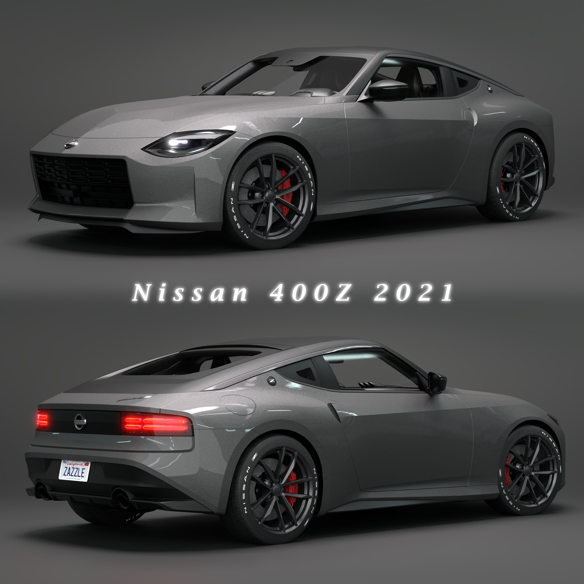 Nissan 400Z 2021 | 3D Standard models | BlenderKit