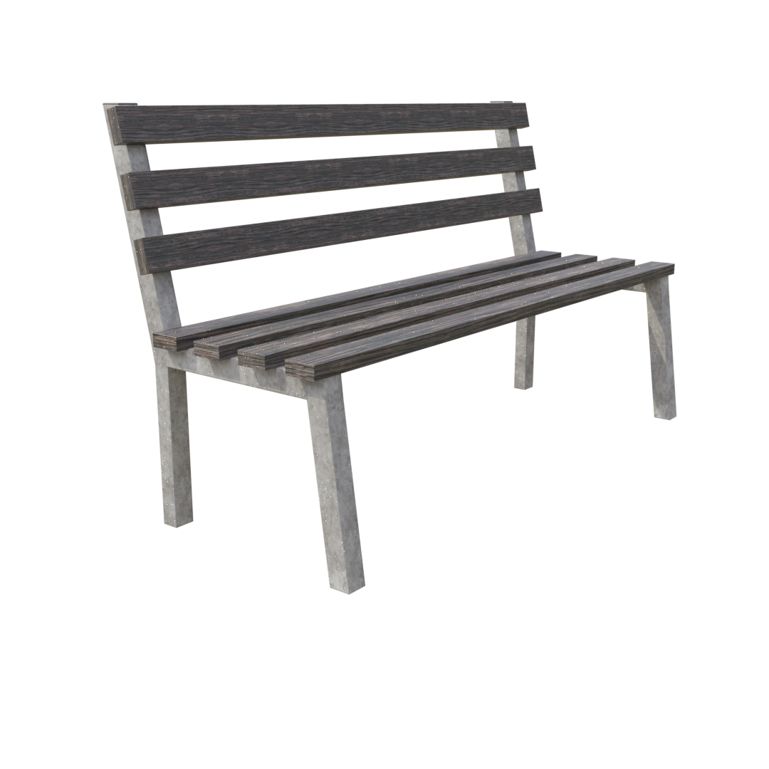 City Bench | FREE Benches models | BlenderKit