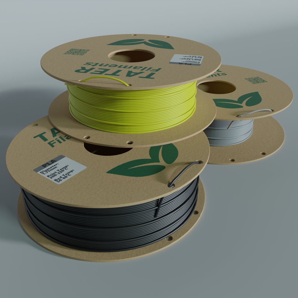 FDM Filament Spools | FREE Miscellaneous models | BlenderKit