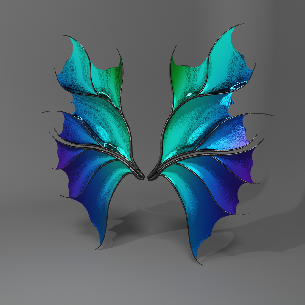 BlenderKit | Download the FREE Fancy fantasy wings model