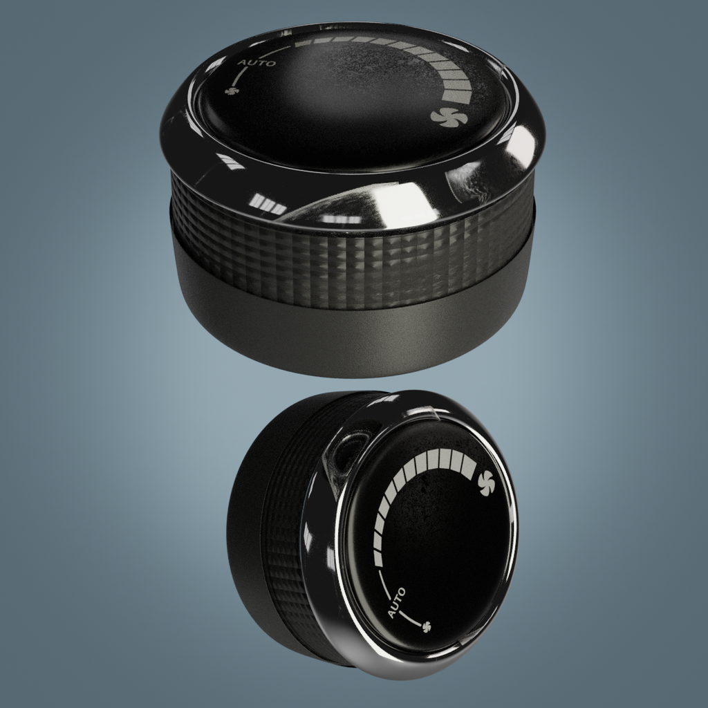 Fan speed button PL | FREE Vehicle Parts models | BlenderKit
