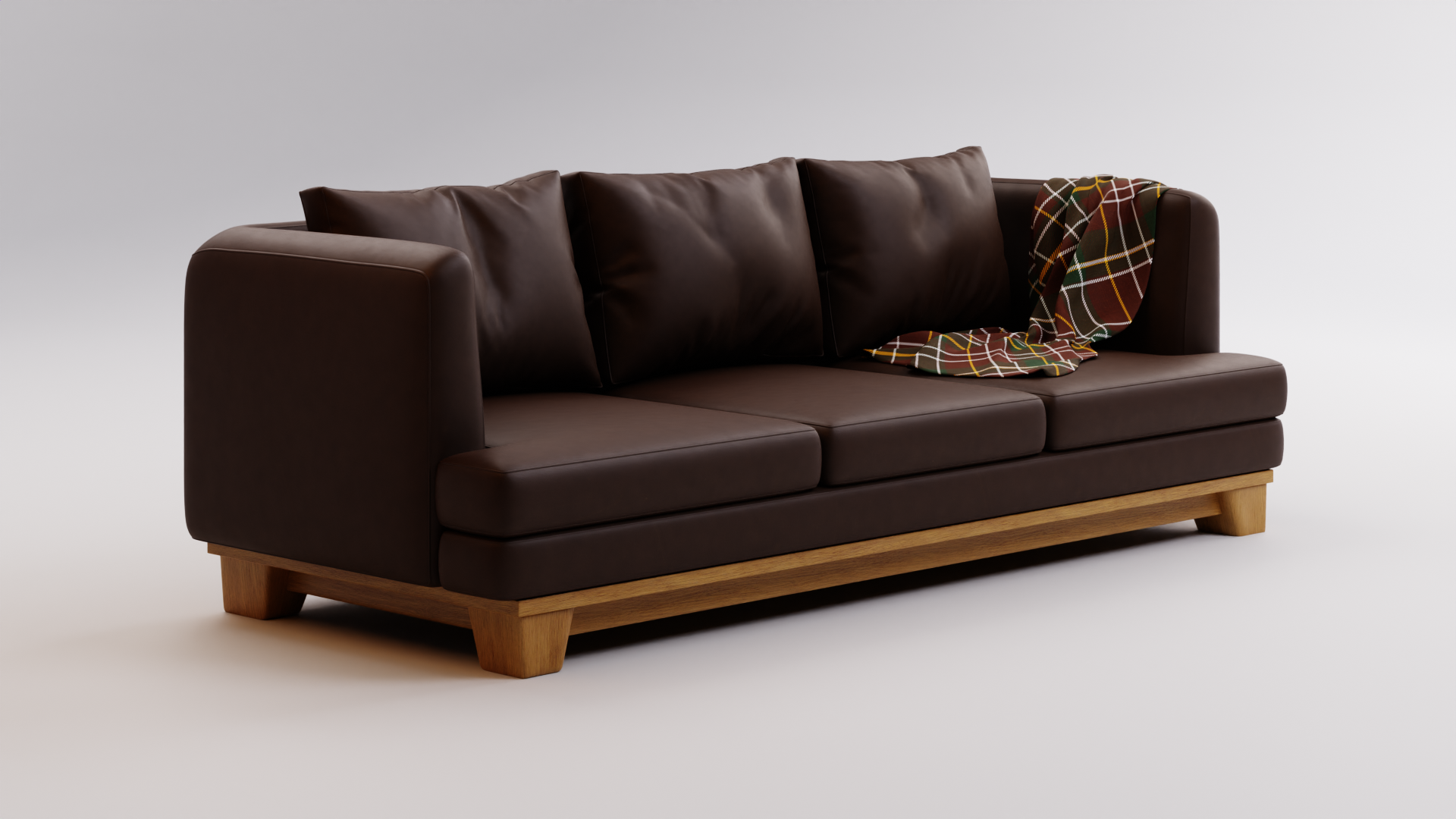 Leather sofa | FREE Sofas models | BlenderKit