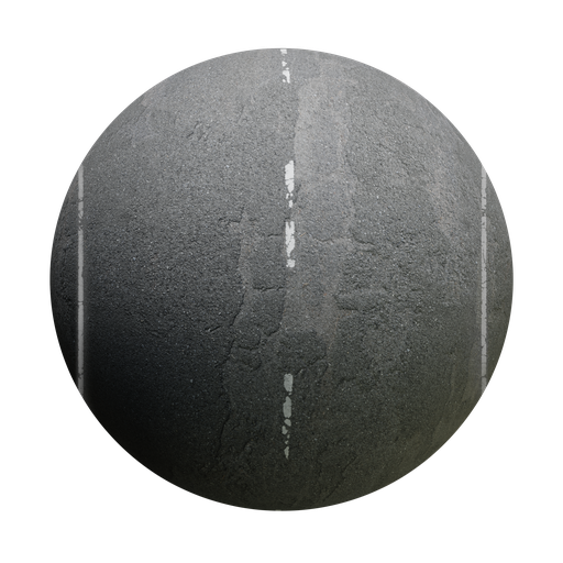 Patched road | FREE asphalt materials | BlenderKit