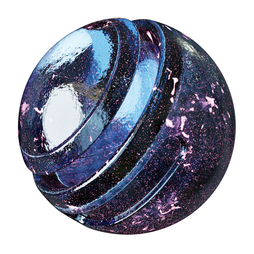 Sparkle Gemstone (Glass) | FREE glass materials | BlenderKit