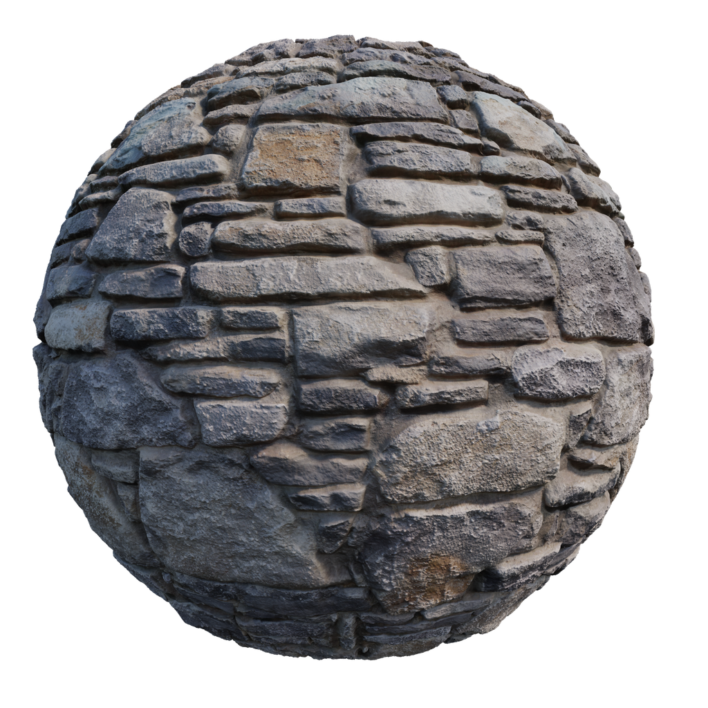 Stone Wall | FREE stone materials | BlenderKit