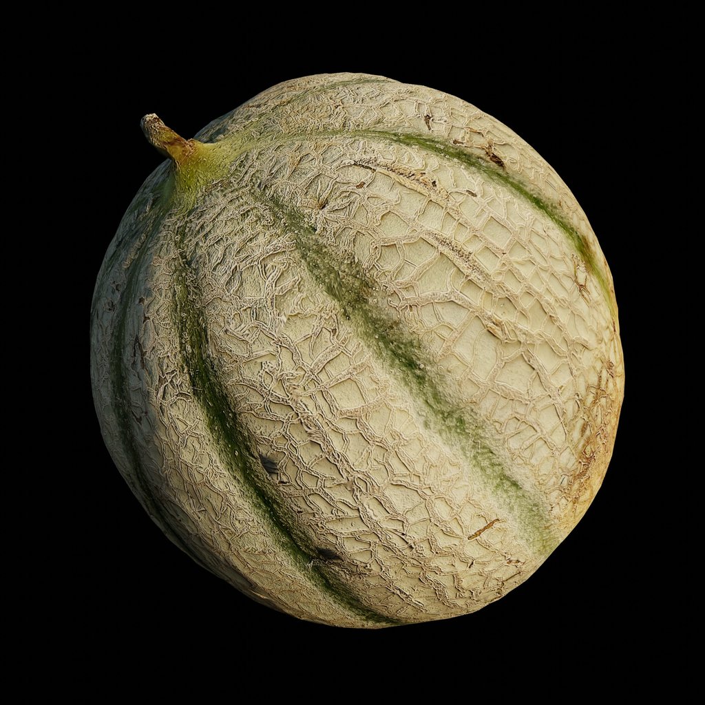 Melon Charentais (Photoscanned) | FREE Fruit & Vegetables models ...