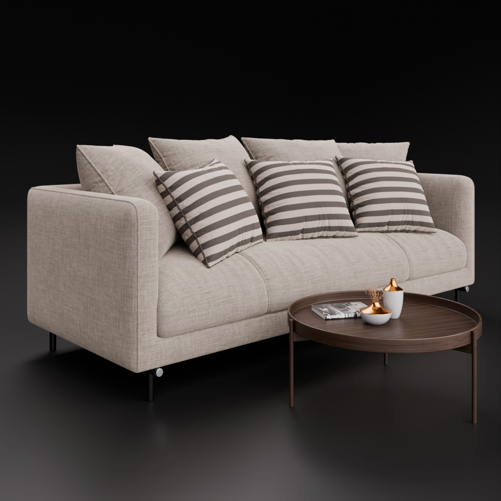 Sofa Avenue Luxury | Sofas models | BlenderKit