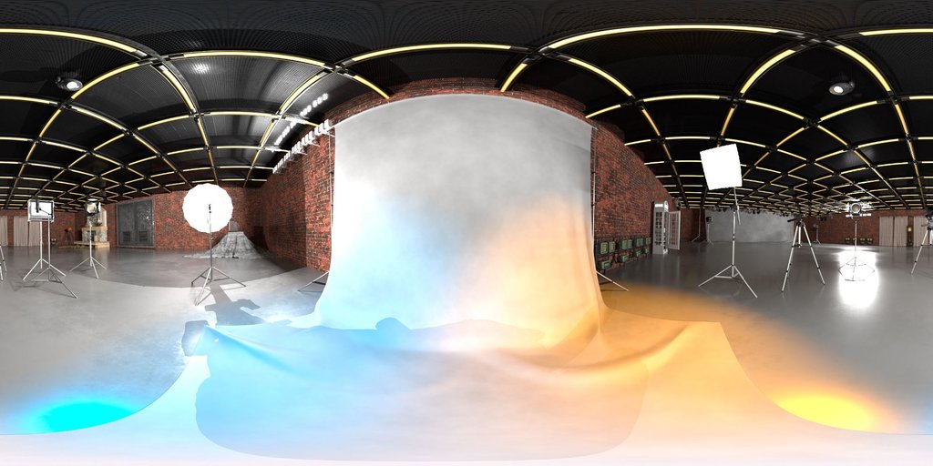 Professional Film Studio Lighting HDRI | Studio HDRis | BlenderKit