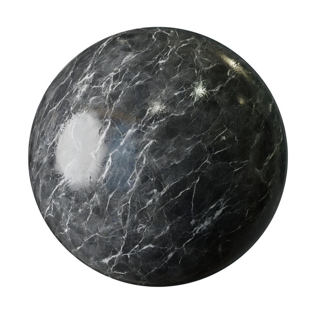 Midnight Eclipse Marble | FREE marble materials | BlenderKit
