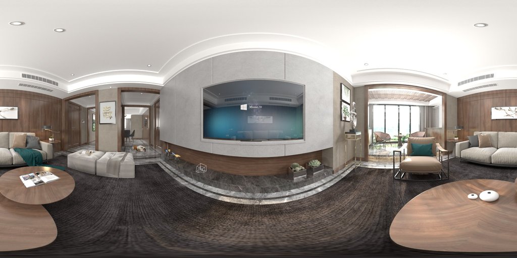 Living room | Interiors HDRis | BlenderKit