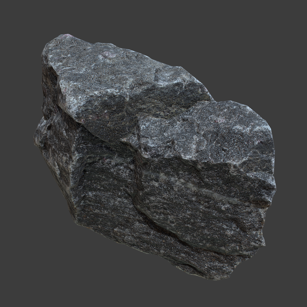 Boulder Stone | Environment Elements models | BlenderKit
