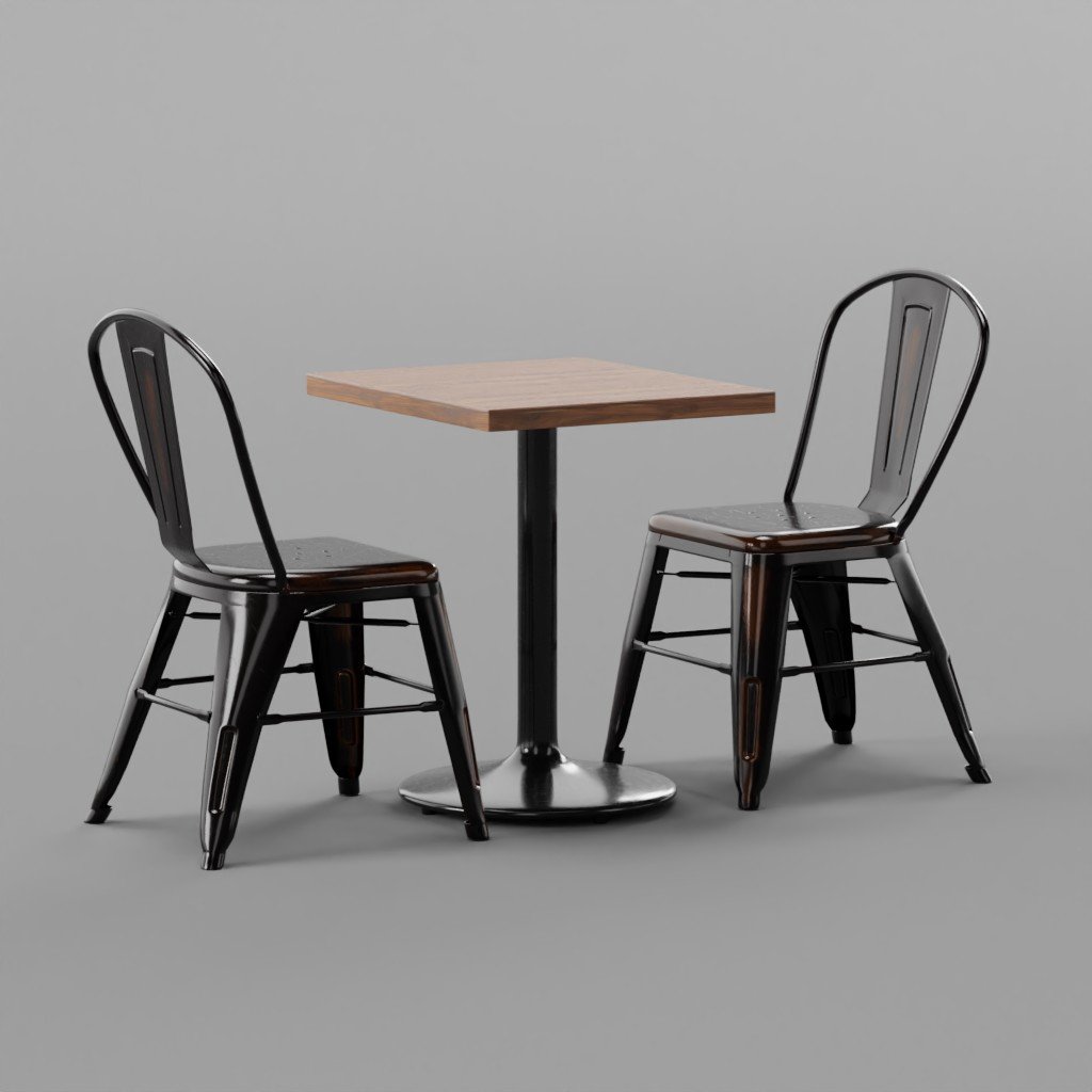 Bar table | Restaurant / Bar models | BlenderKit