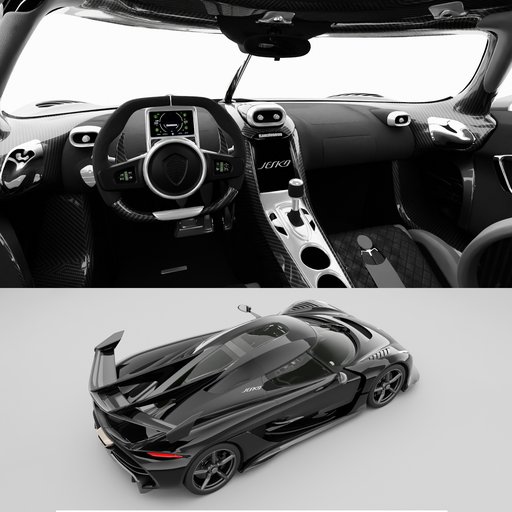 2021 Koenigsegg Jesko | Race Cars models | BlenderKit