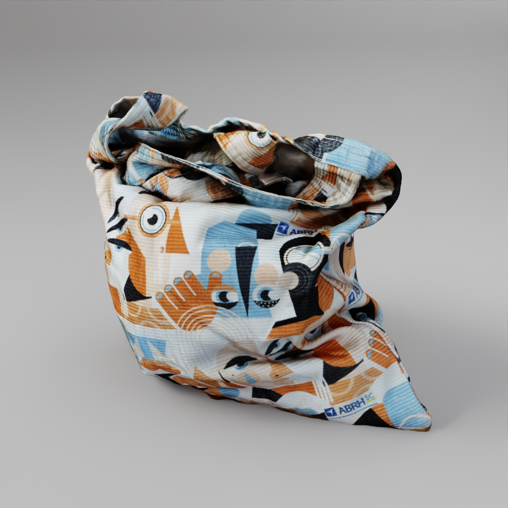 Crumpled Fabric Bag | FREE Interior Decorations models | BlenderKit