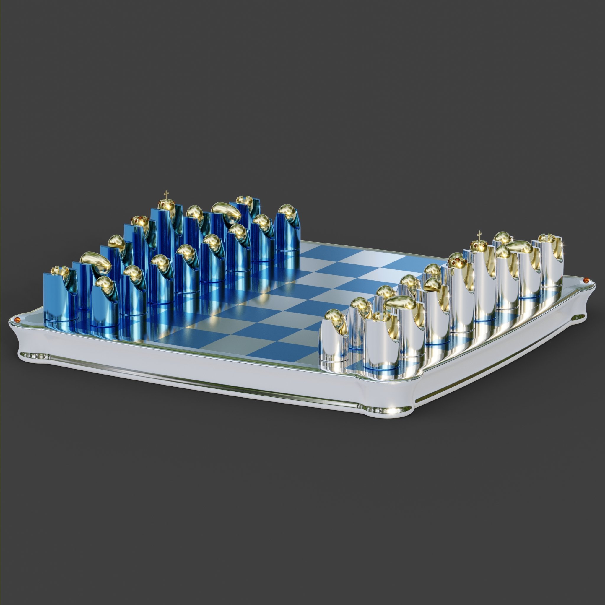GeoChess | FREE Hobby Accessories models | BlenderKit