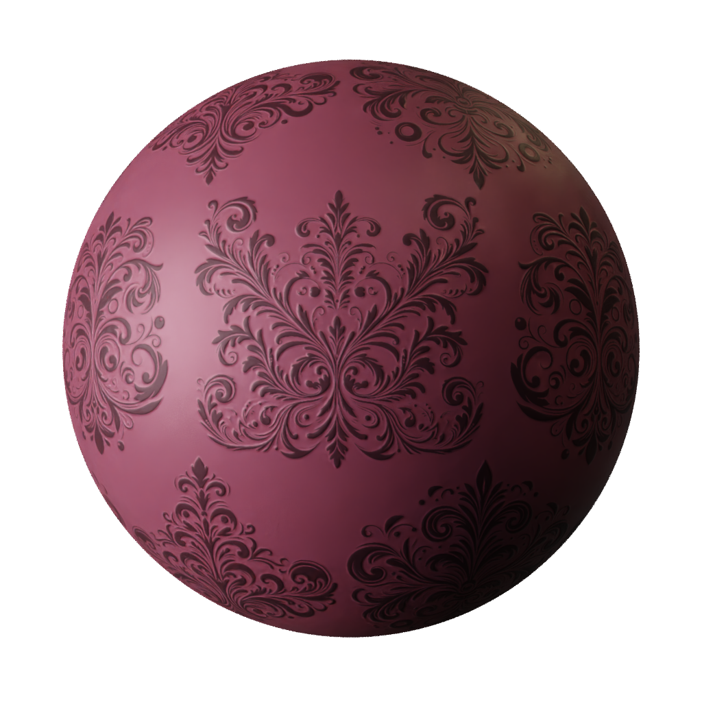 Victorian Wallpaper 3 | FREE paper materials | BlenderKit