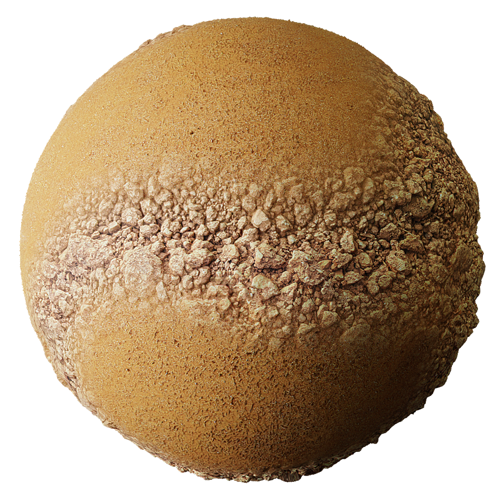 Sand Streak Gravel | FREE sand materials | BlenderKit