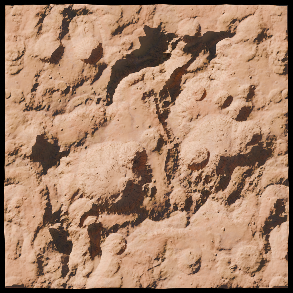 Tilable Mars Terrain | Terrains models | BlenderKit