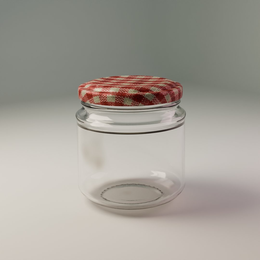 Glass jar | FREE Vases models | BlenderKit
