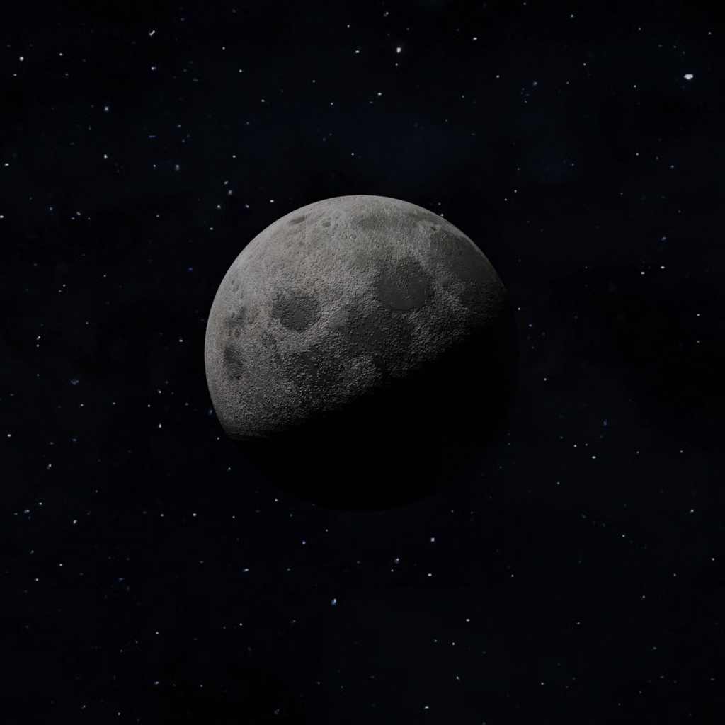BlenderKit | Download the FREE Moon model