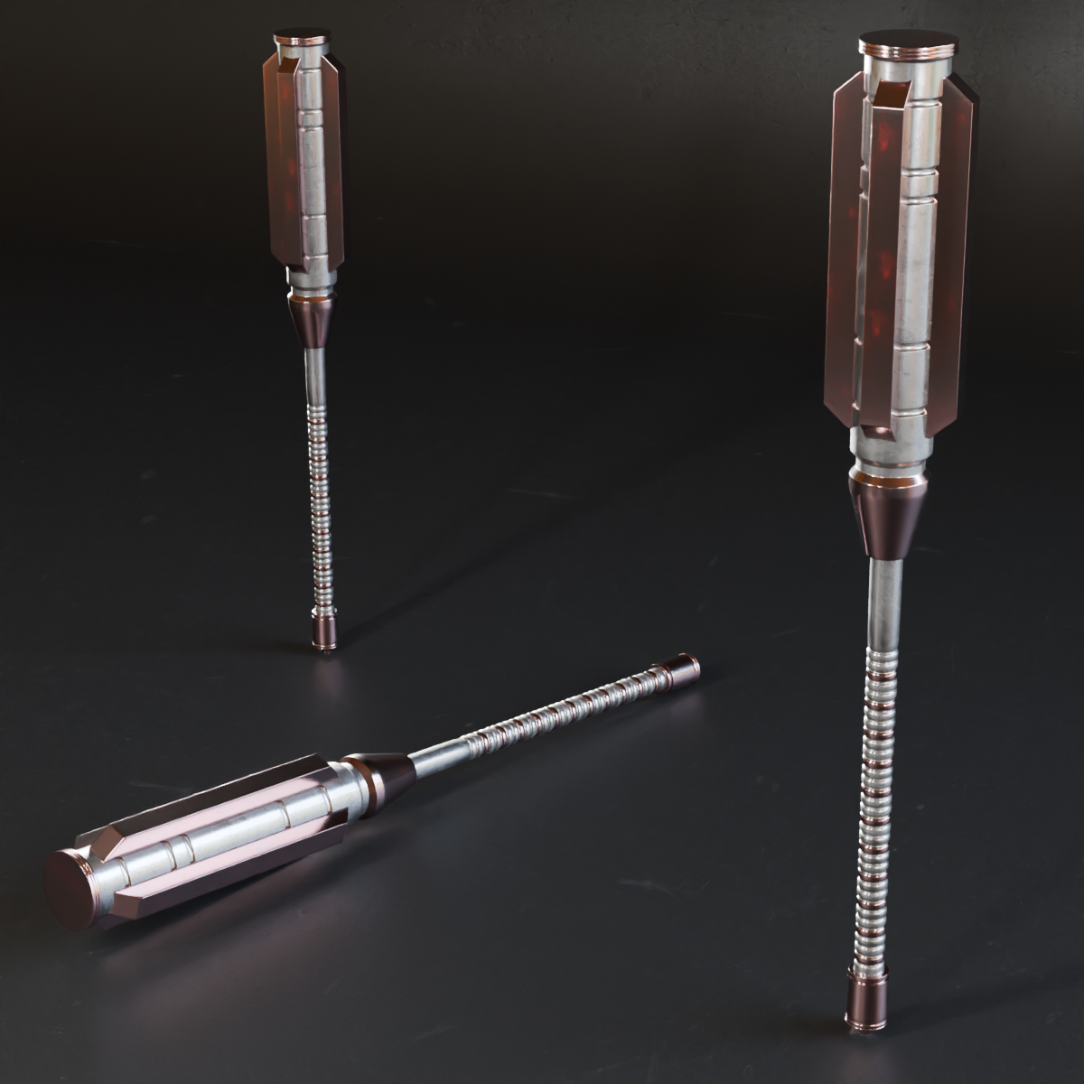 MK BaseMesh mace-17 | Historical Weapons models | BlenderKit