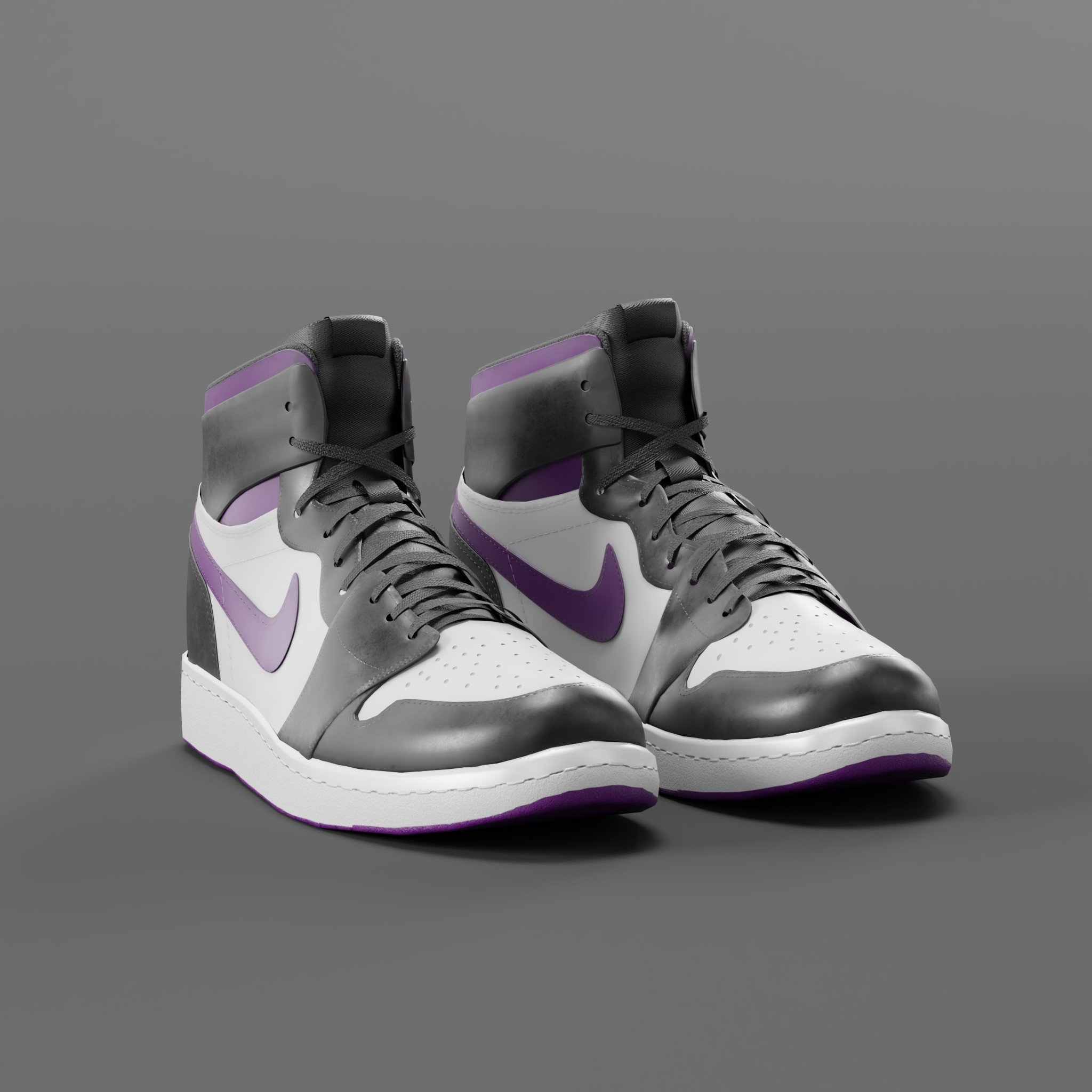 Nike Jordan 1 | Footwear models | BlenderKit