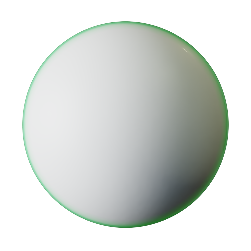 Procedural Fresnel Edge Glow | FREE fx materials | BlenderKit