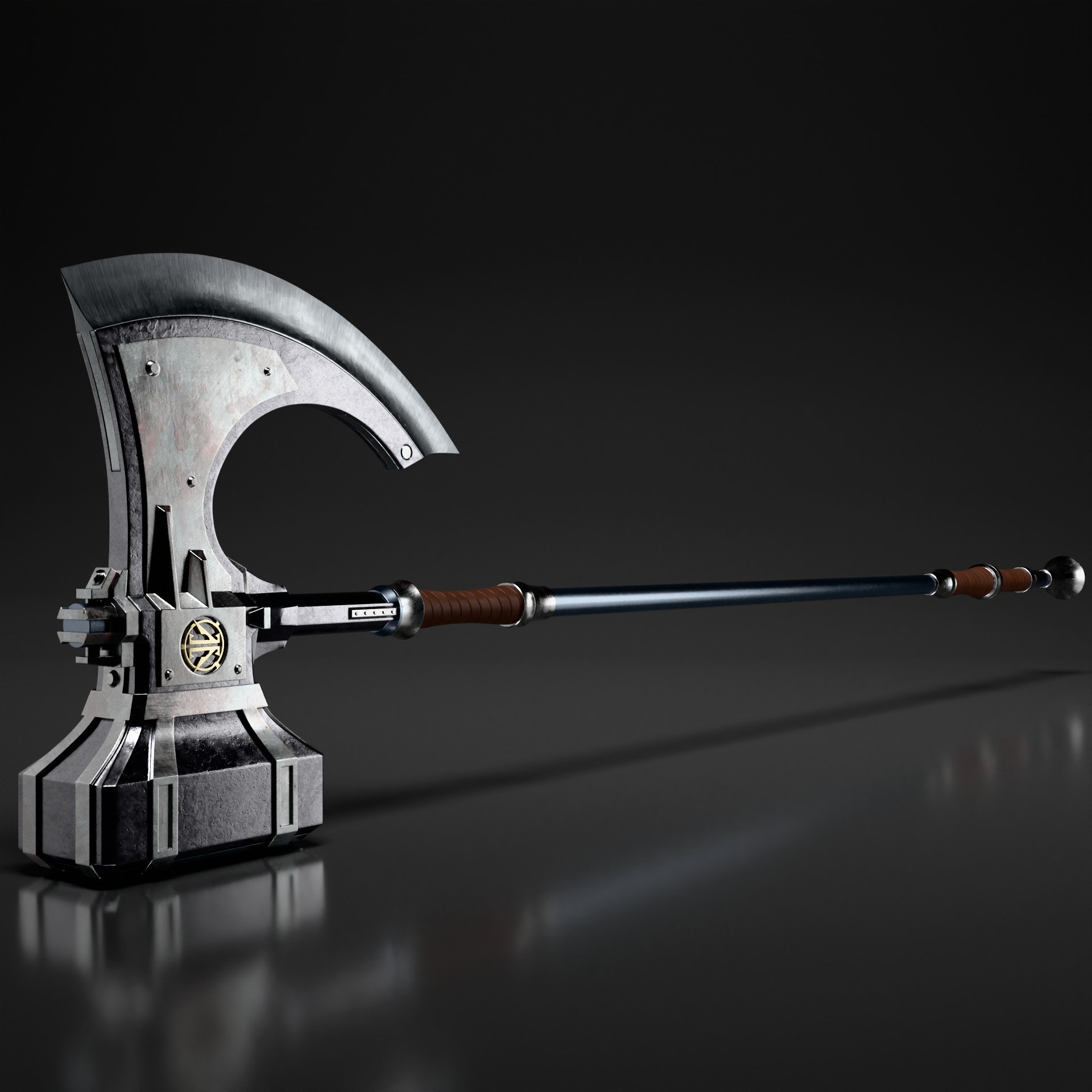 Ivaldi's Maul | Sci-Fi Weapons models | BlenderKit