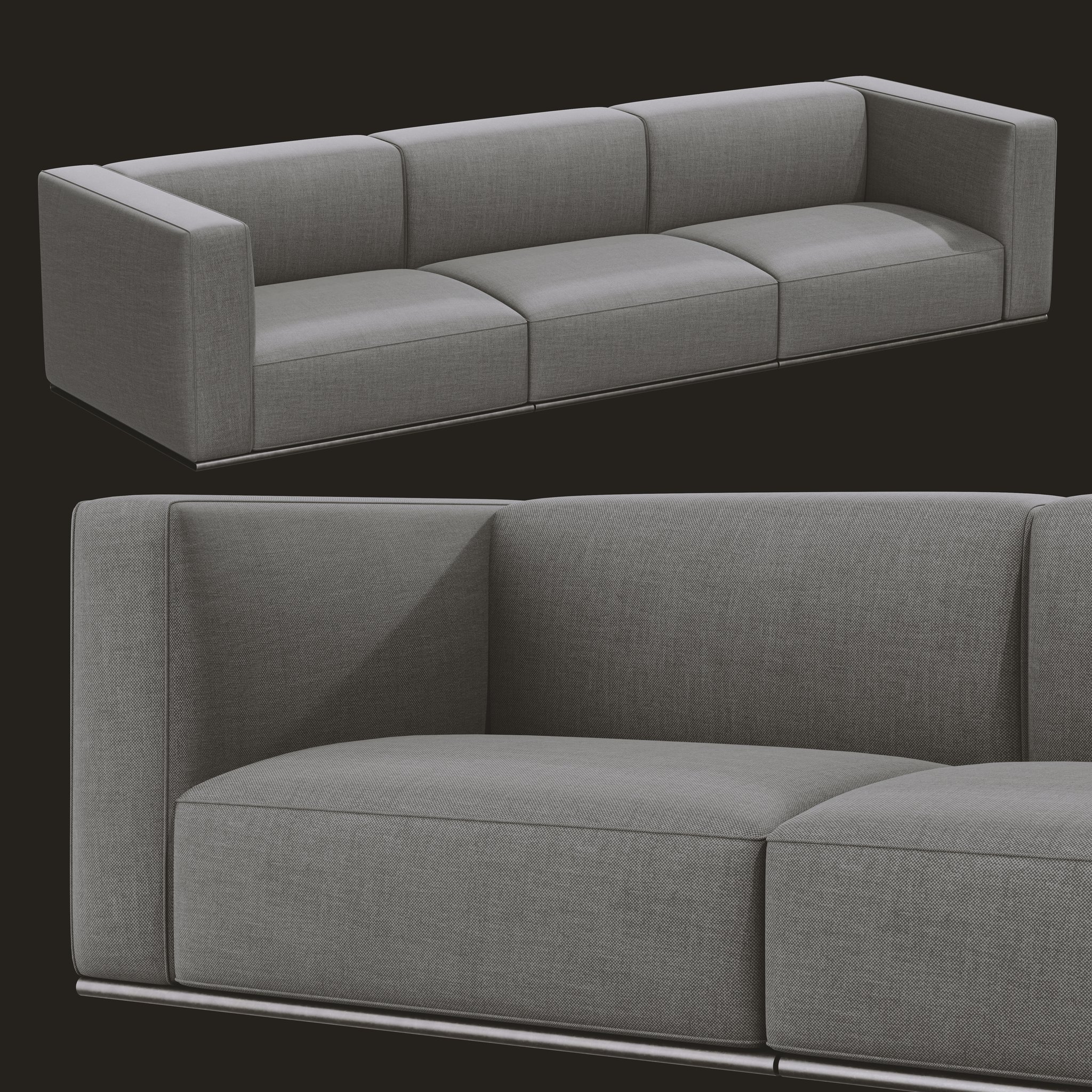 Poliform Shangai Sofa | Sofas models | BlenderKit