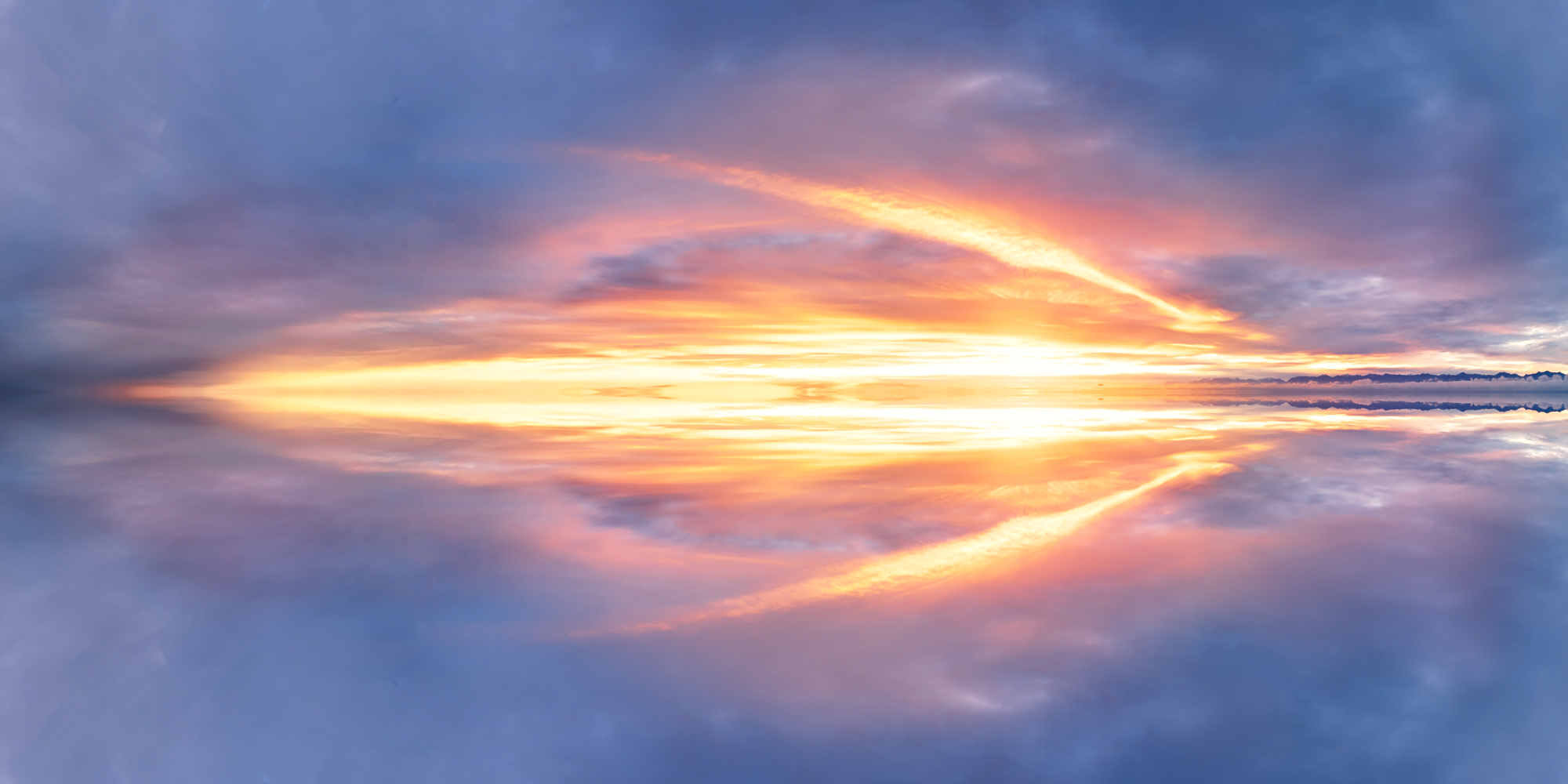 Infinite Real Sky - Colorful Sunset | Nature HDRis | BlenderKit