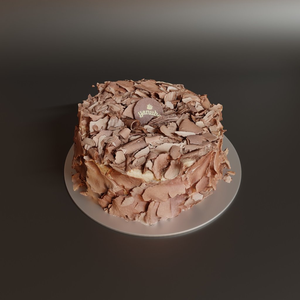 Chocolate Ice Cream Bar (procedurally shaded) | FREE Sweets / Desserts ...